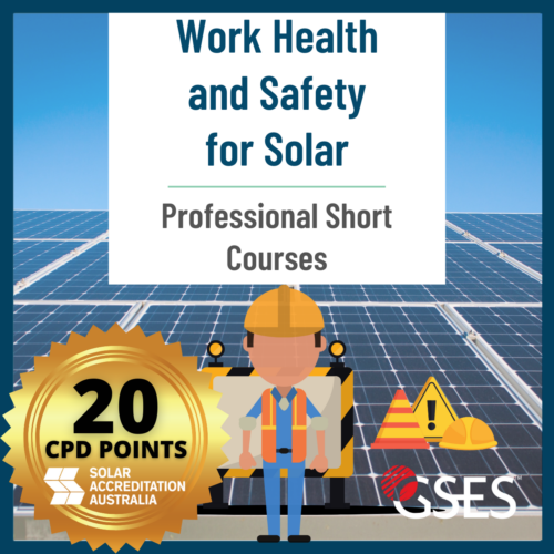 Work Health and Safety for Solar - GSES